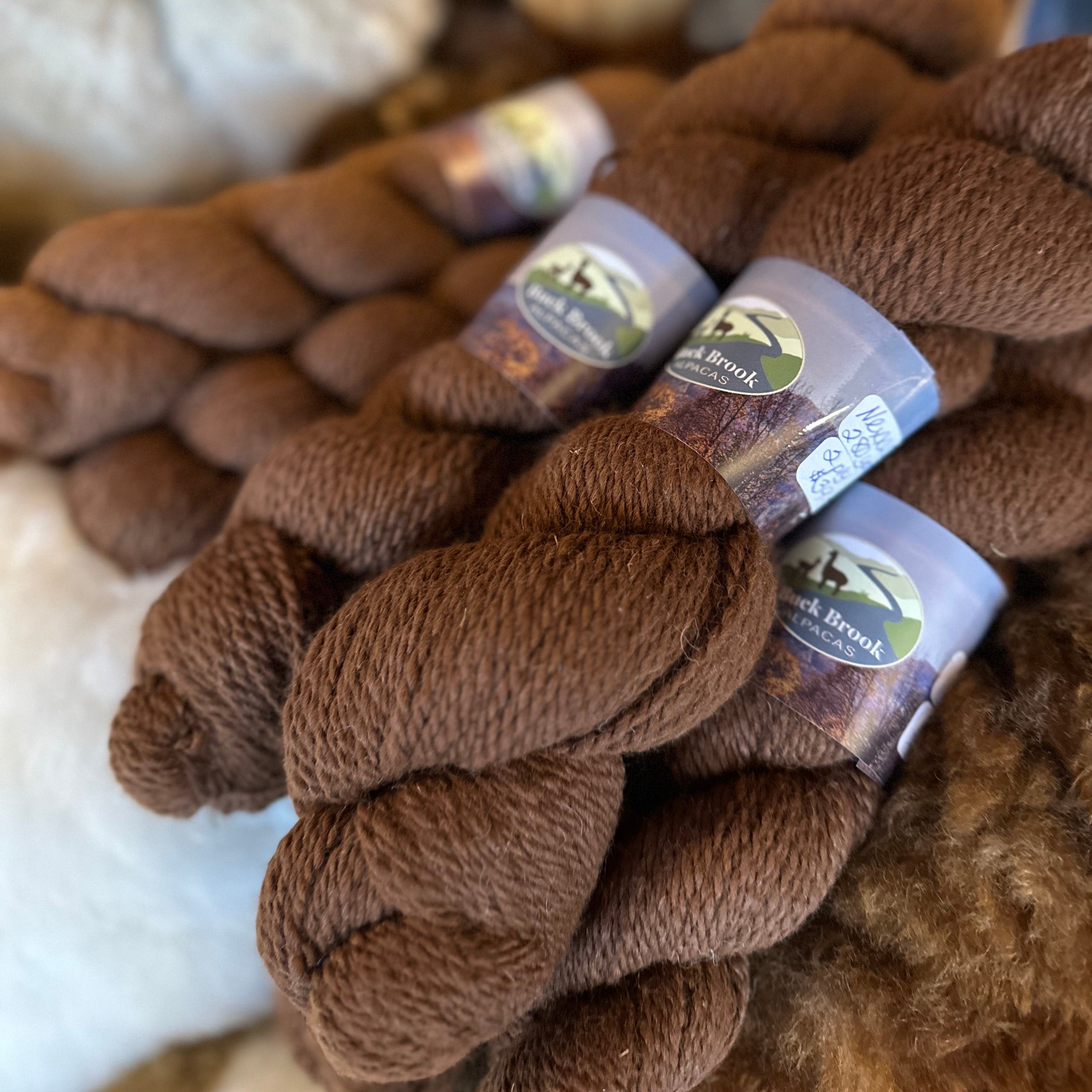 Single Origin 100% Alpaca Yarn – Buck Brook Alpacas